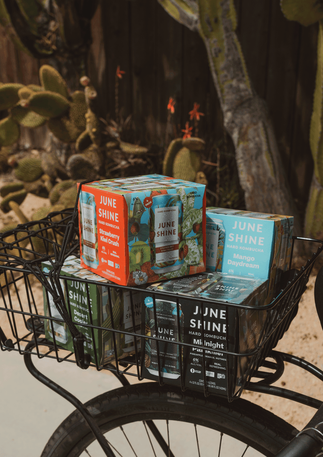 JuneShine Canned Cocktails + Hard Kombucha -- A lighter, brighter buzz