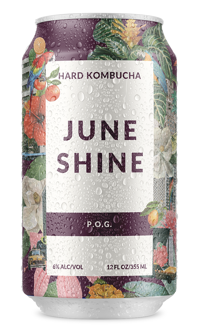 Pog Hard Kombucha Juneshine